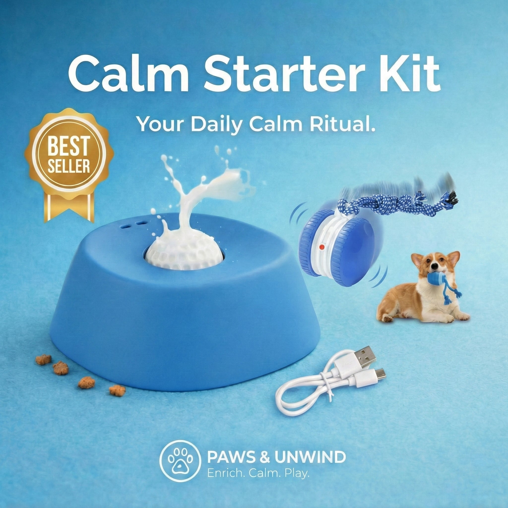 Starter Calm Kit™ — Turn Chaos Into Calm Daily – Paws & Unwind